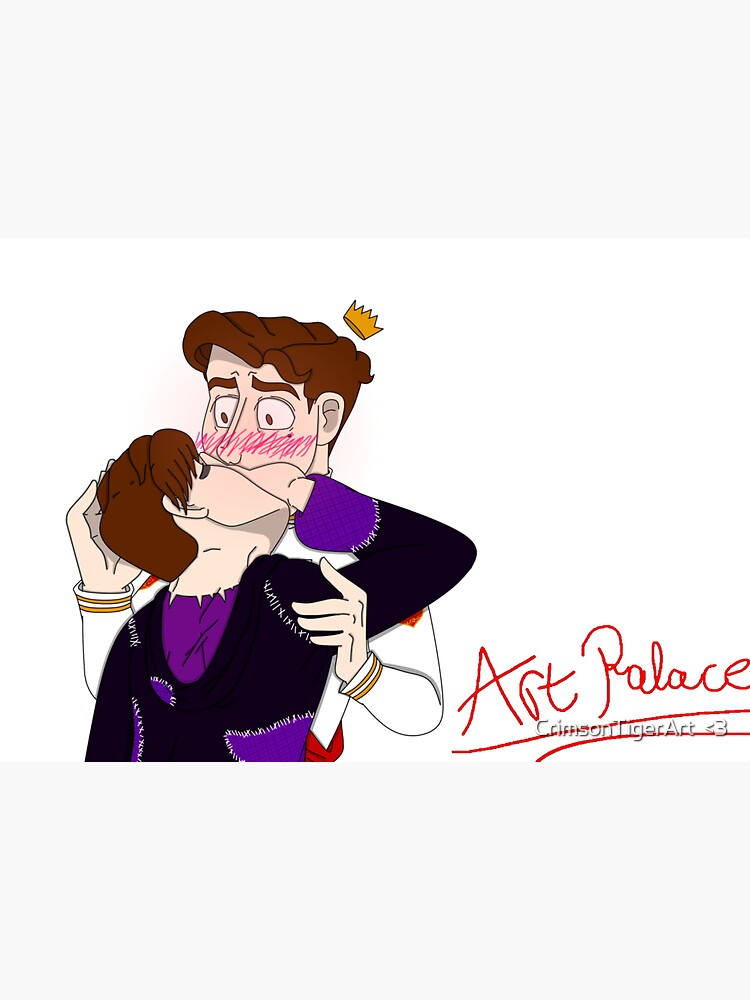 "Prinxiety kiss" Sticker for Sale by Artpalaceblog | Redbubble