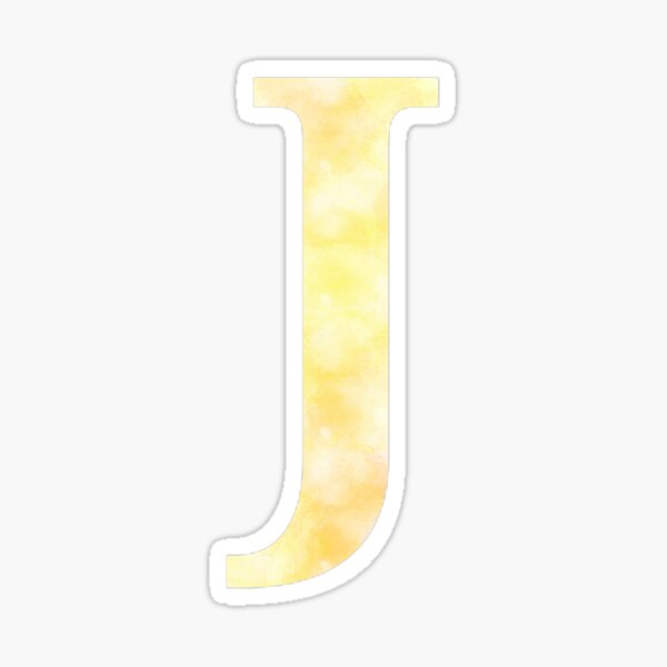 Letter J Stickers | Redbubble