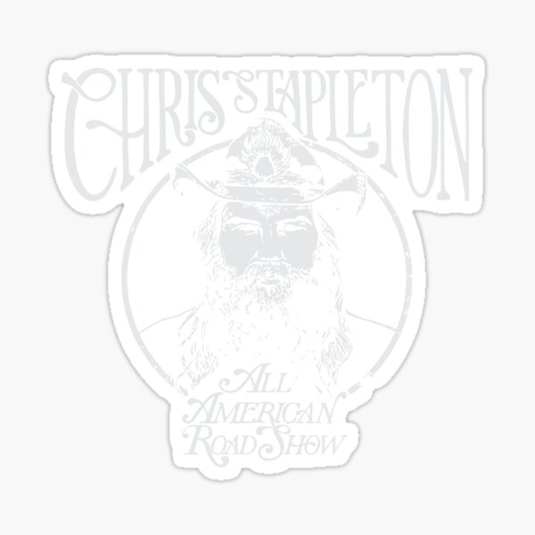 "Chris Stapleton " Sticker for Sale by ansens | Redbubble