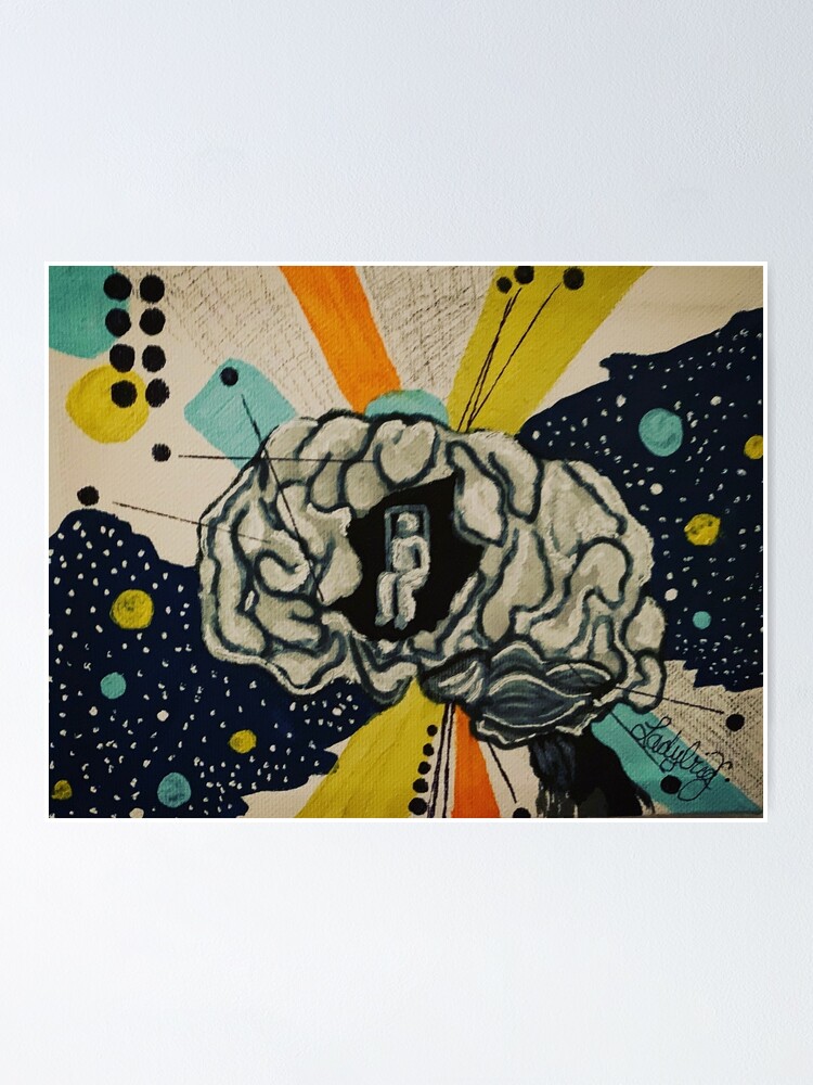 "Spaced out" Poster by RosieLadybugz | Redbubble