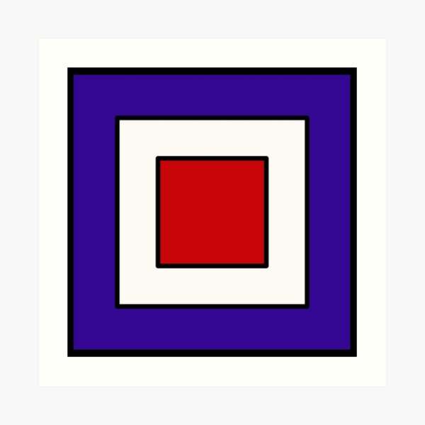 "Square MOD" Art Print by LPDesignsUK | Redbubble