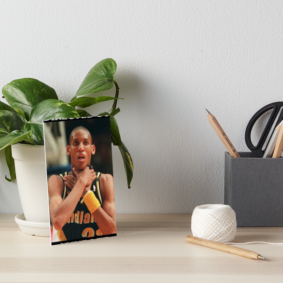 "Legendary Reggie Miller Choke" Art Board Print for Sale by TeeGod ...