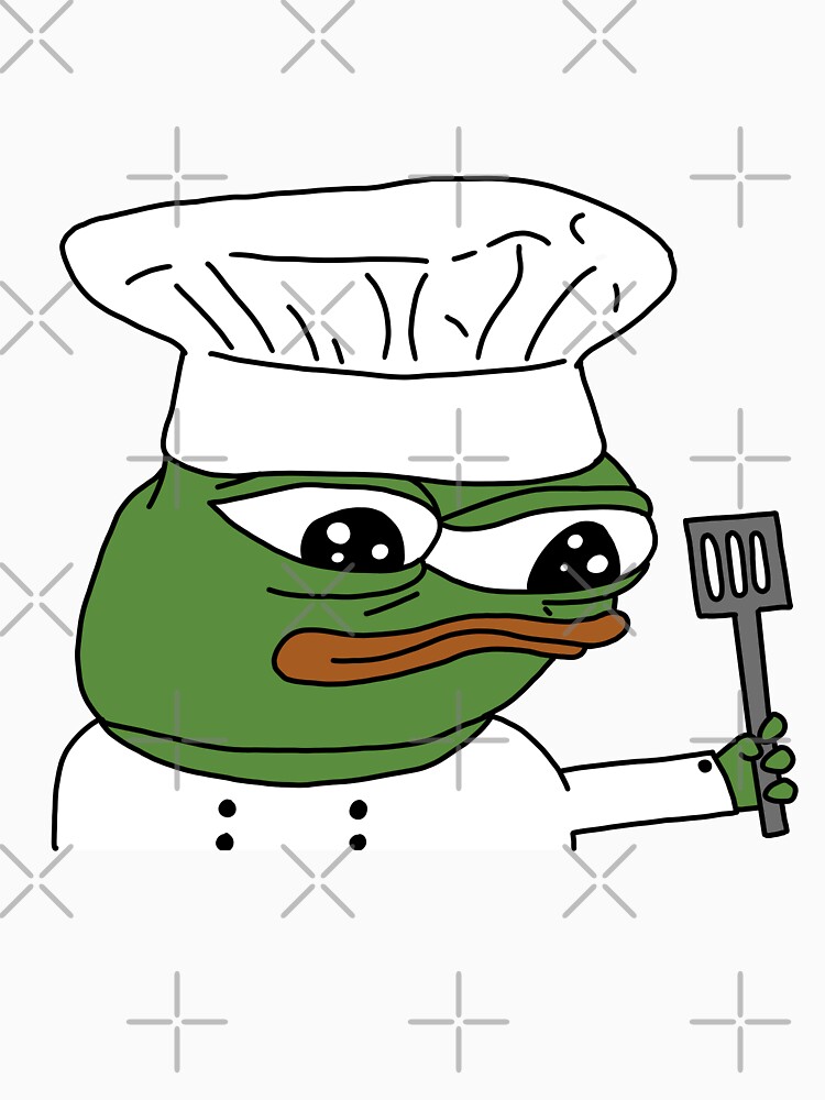 "Peepo chef" T-shirt for Sale by sivelobanova | Redbubble | chef t ...