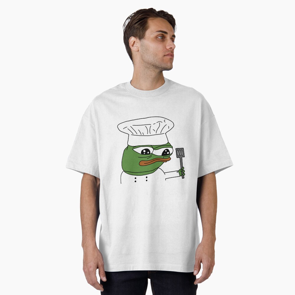 "Peepo chef" Sticker for Sale by sivelobanova | Redbubble
