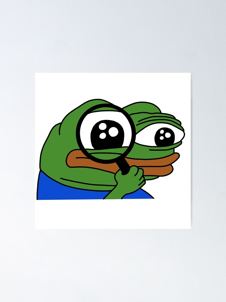 "Peepo detective" Poster for Sale by sivelobanova | Redbubble