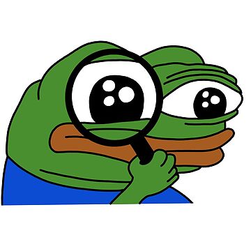 "Peepo detective" Sticker for Sale by sivelobanova | Redbubble