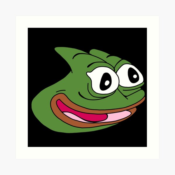 "Pepega pepe" Art Print by sivelobanova | Redbubble