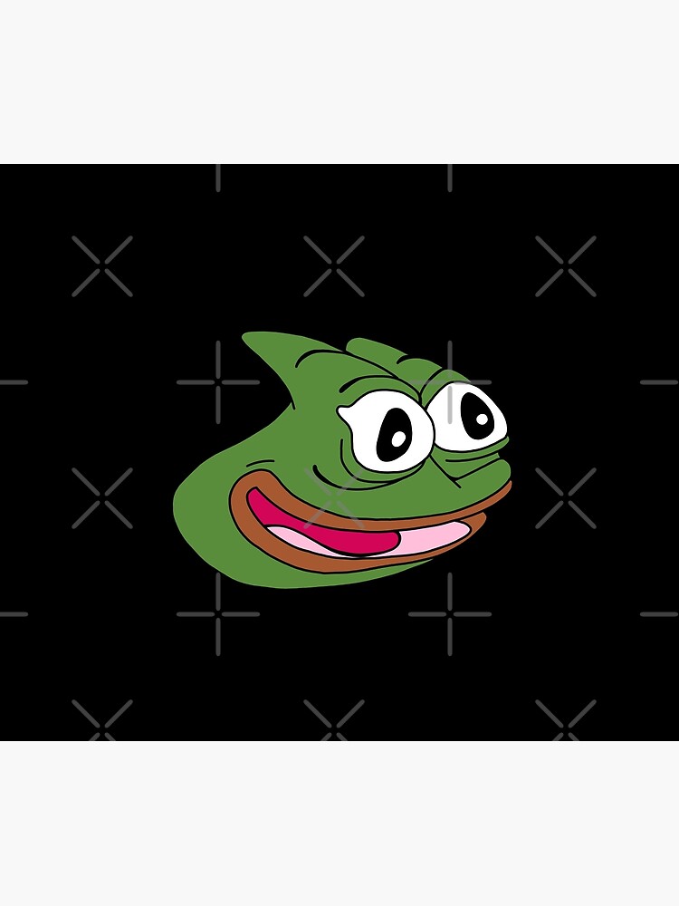 "Pepega pepe" Throw Blanket by sivelobanova | Redbubble