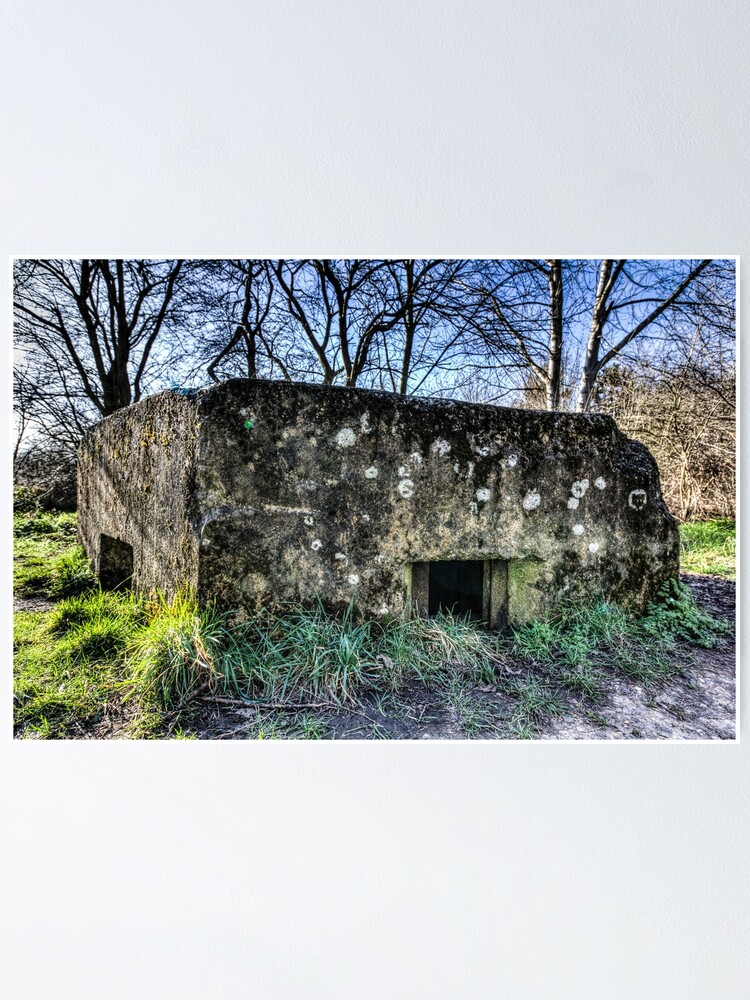 "World War Two Bunker" Poster for Sale by Londonimages | Redbubble