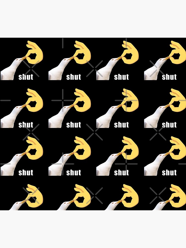"Shut Seagull meme" Socks for Sale by HangLooseDraft | Redbubble