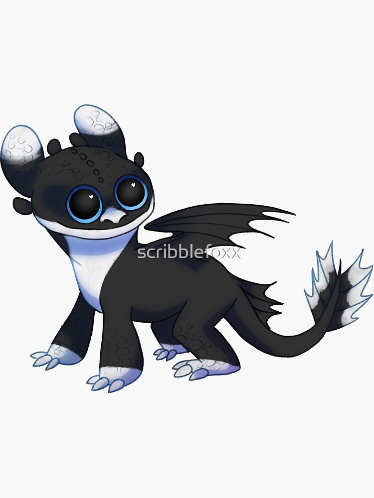 "Dart the Night Light" Sticker for Sale by scribblefoxx | Redbubble
