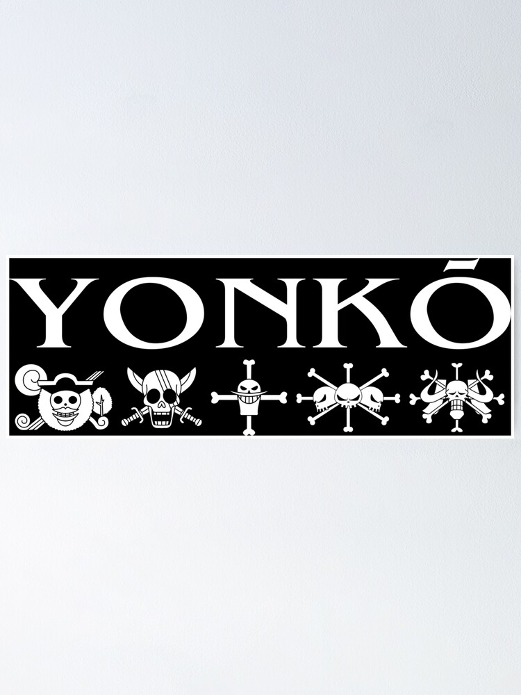 "Yonko" Poster by jimjimfuria | Redbubble