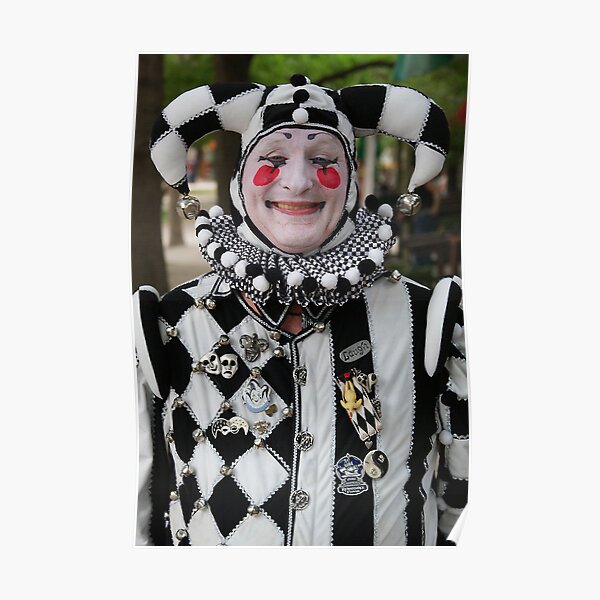 "Court Jester" Poster by JLHStudios | Redbubble