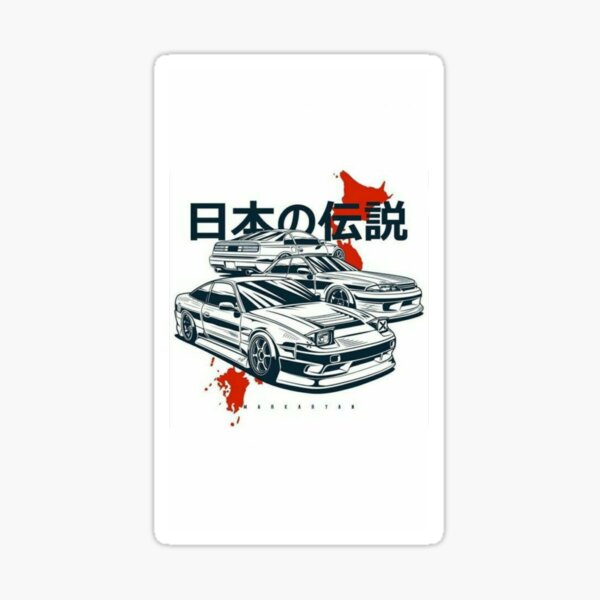 "Tokyo City Car" Sticker for Sale by dhimasaryo16 | Redbubble