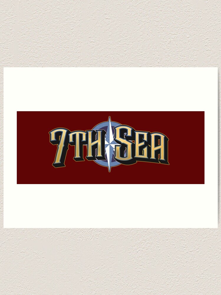 "7th Sea Logo" Art Print by Chaosium | Redbubble