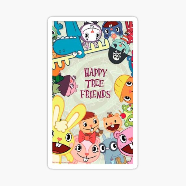 "Happy Tree Friends" Sticker for Sale by AnnoyingJuice | Redbubble