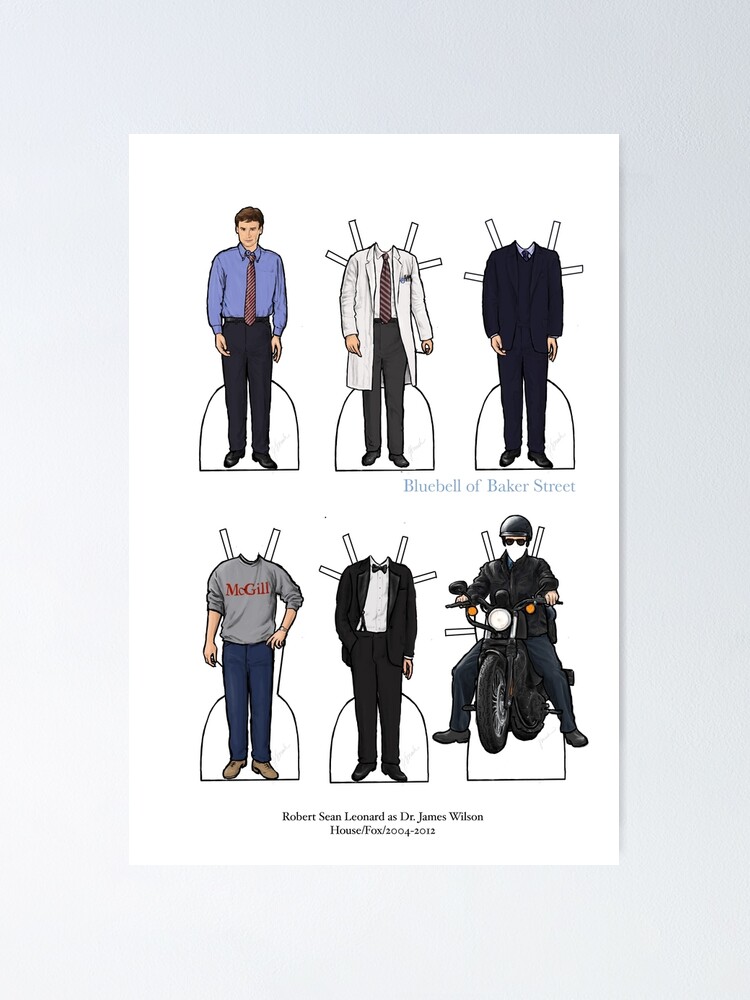 "James Wilson Paper Dolls" Poster for Sale by bluebell42 | Redbubble