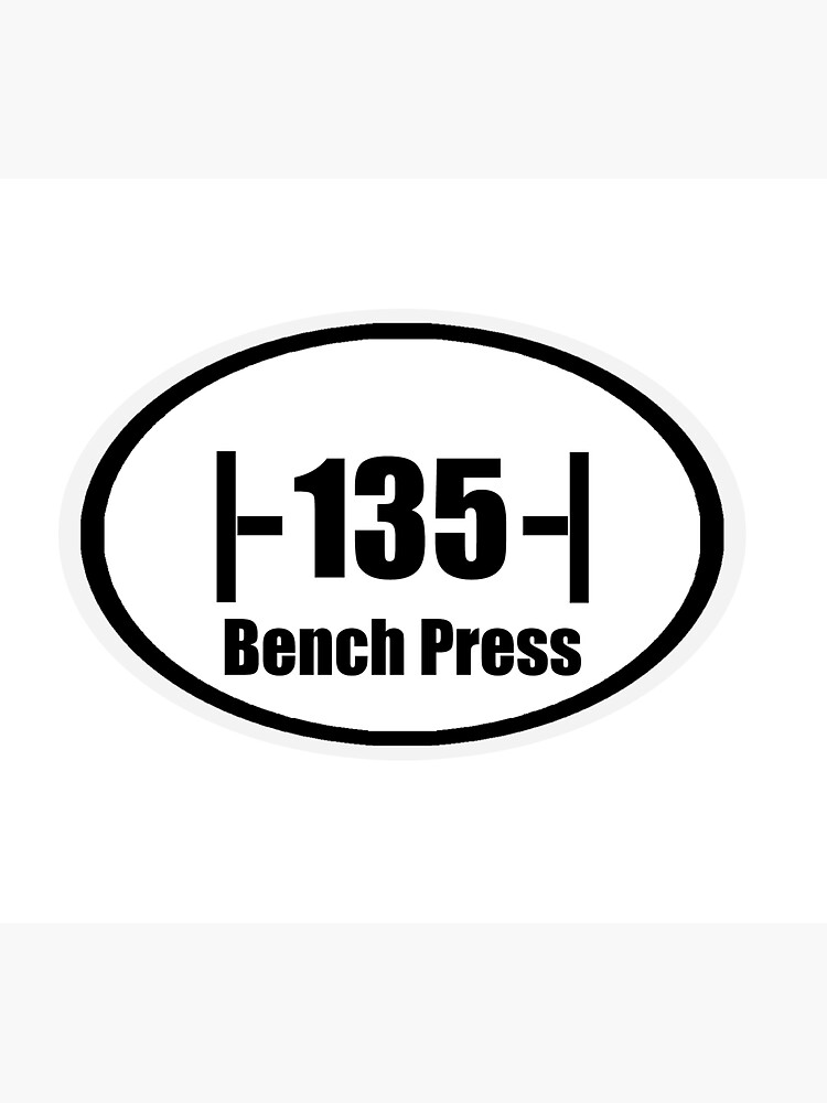 "Bench - 135" Sticker for Sale by erik123567 | Redbubble