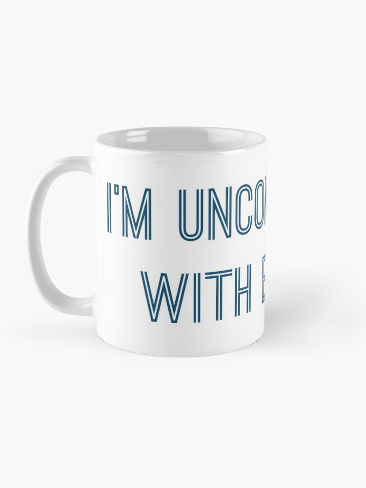 "B99 - Uncomfortable with emotions" Coffee Mug for Sale by Ghostfoxshop ...