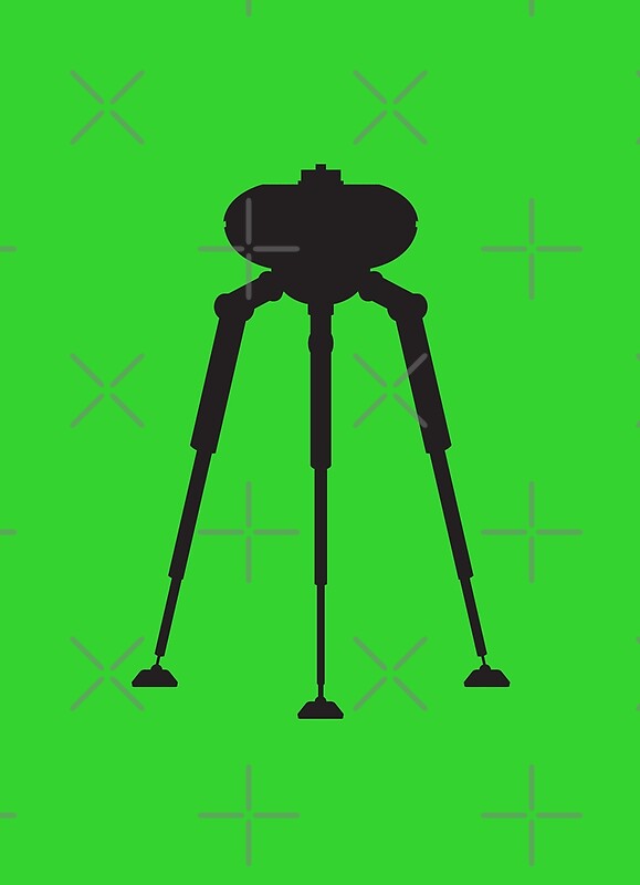 "Three-Legged Alien Transport Machine" by ChrisOrton | Redbubble