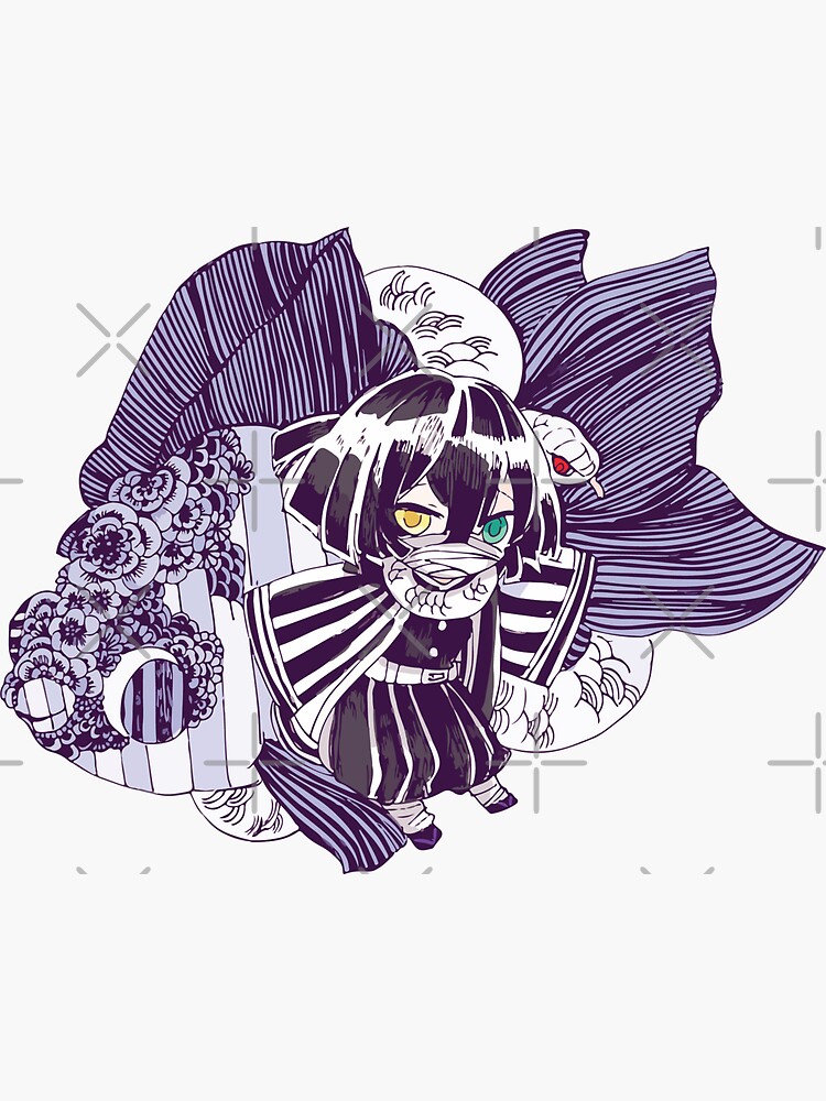 "hashira" Sticker for Sale by benoixio | Redbubble