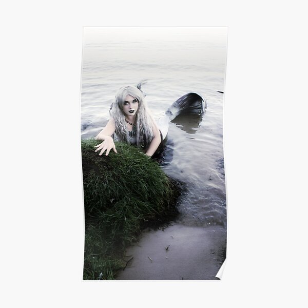 "Mermaid Phantom - One with the Water" Poster for Sale by ...