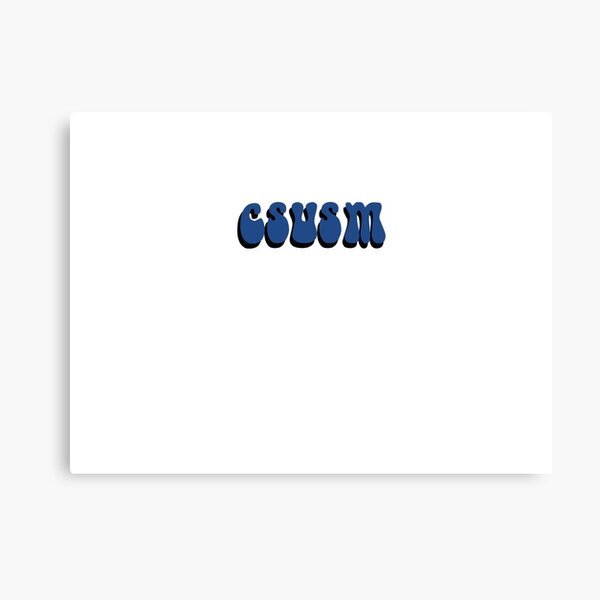 Csusm Canvas Prints | Redbubble