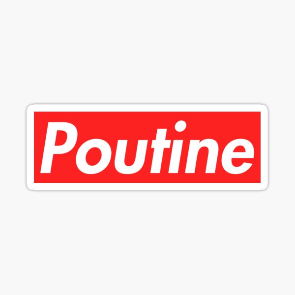 Poutine Stickers | Redbubble