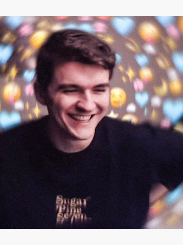 "Happy Schlatt" Sticker by GloomDays | Redbubble