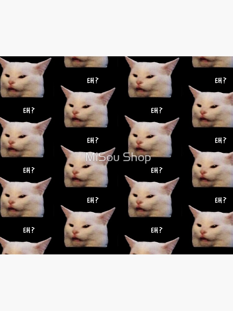 "Smudge the cat, table cat -funny memes" Throw Blanket for Sale by ...