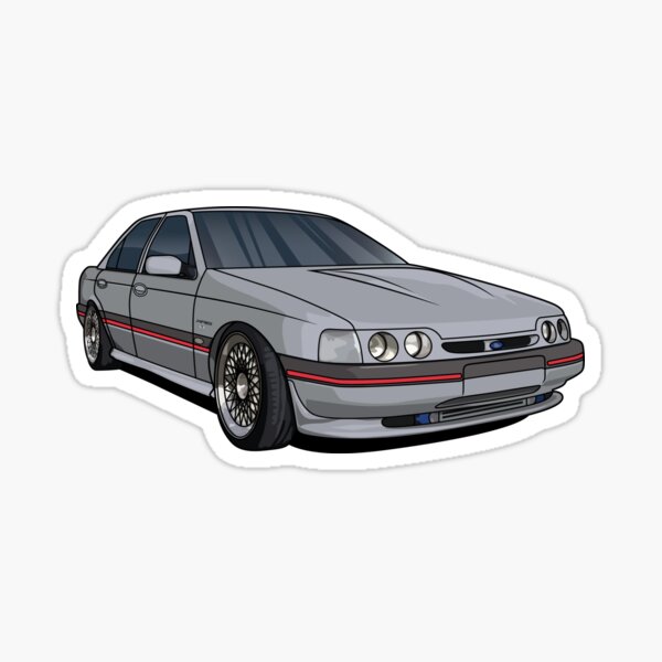 "ED XR6 Falcon (Turbo)" Sticker for Sale by oringographics | Redbubble