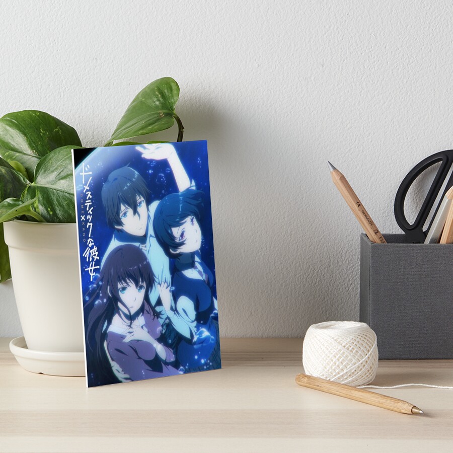 "Domestic Girlfriend - Rui / Hina / Natsuo" Art Board Print by ...