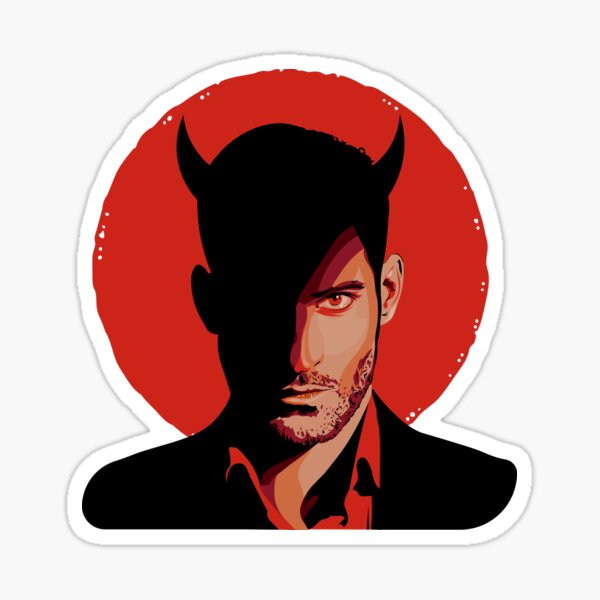 "Lucifer" Sticker for Sale by reymustdie | Redbubble