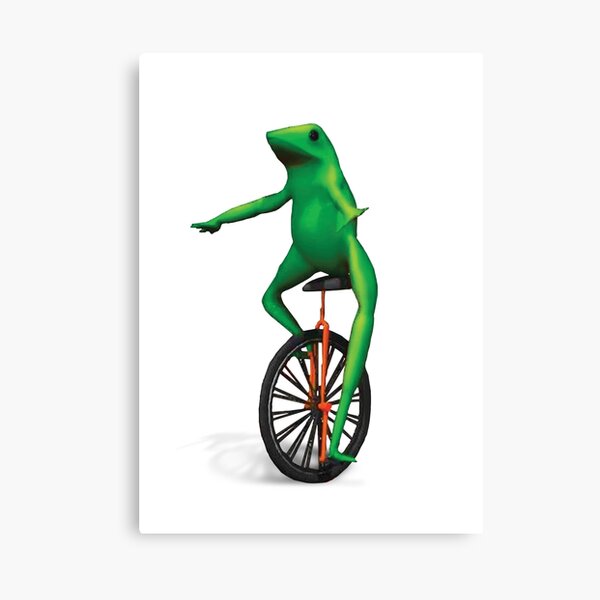 Dat Boi Frog Canvas Prints | Redbubble
