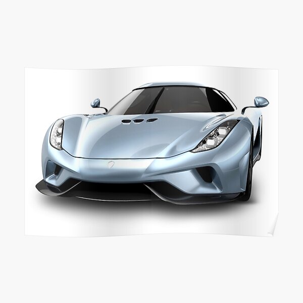 "Koenigsegg Regera" Poster for Sale by friedmilktea | Redbubble