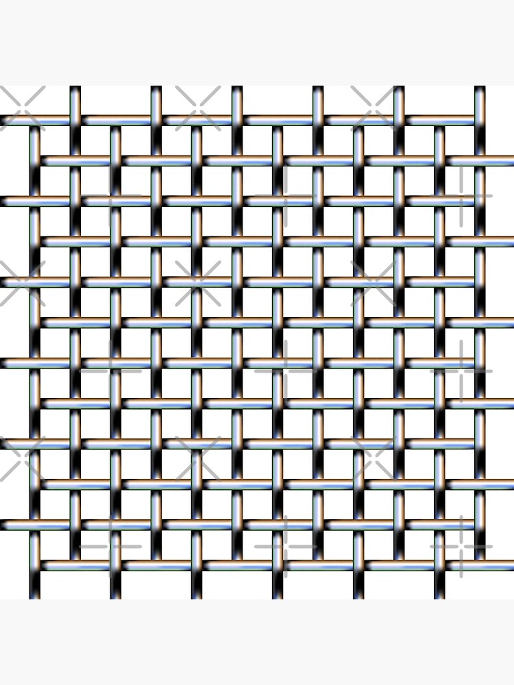 "Metal mesh" Poster for Sale by JuliaFaranchuk | Redbubble
