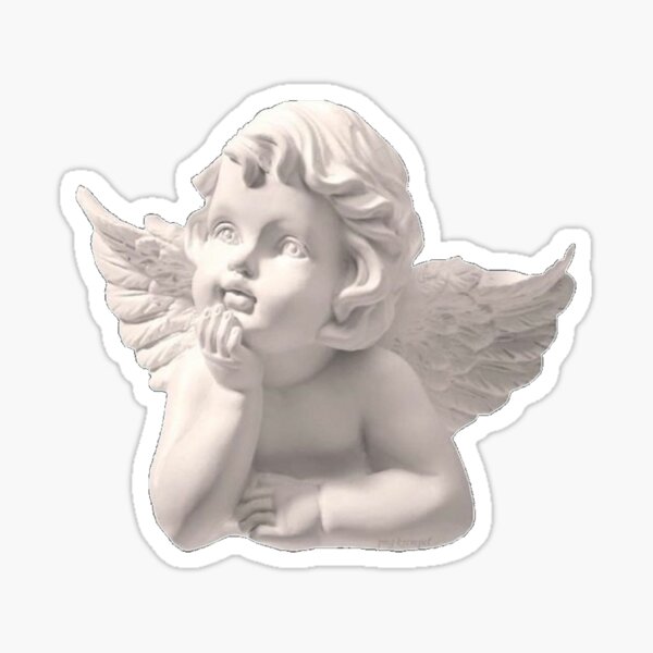 "Baby Angel" Sticker for Sale by bigmemeenergy | Redbubble