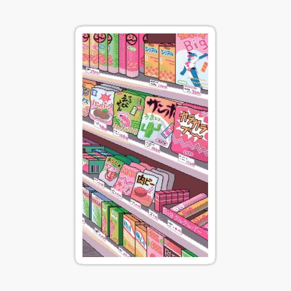 "Anime food" Sticker by Janexart | Redbubble