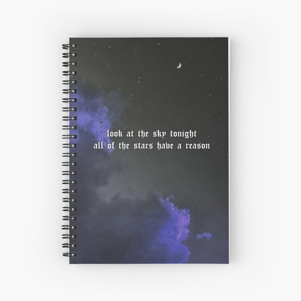 "Star Shopping Lil Peep" Spiral Notebook by tarynwalk | Redbubble