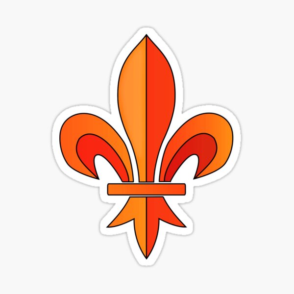 "Fleur-de-lis Socks" Sticker for Sale by deanworld | Redbubble