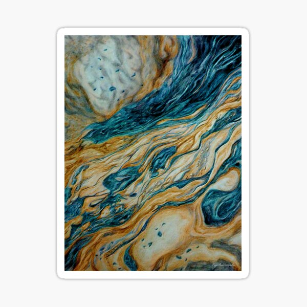 "Liquid Sunshine" Sticker by anastasopoulou | Redbubble