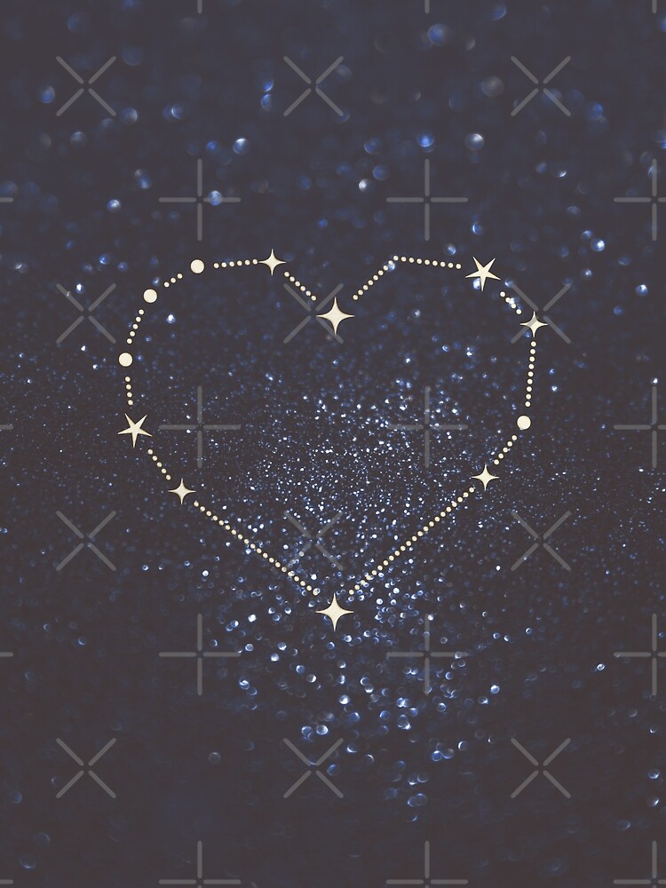 "Heart Constellation" Poster by cafelab | Redbubble