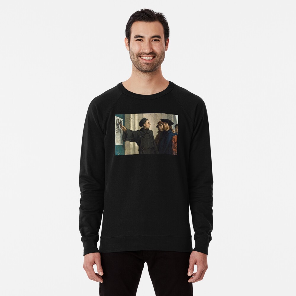 "OK Boomer Funny Monk Martin Luther Wittenberg Meme " Sticker for Sale ...