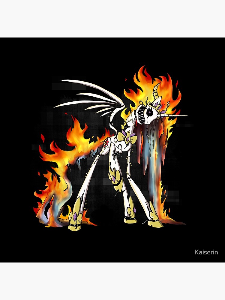 "My Little Pony - MLP - FNAF - Nightmare Star Animatronic" Throw Pillow ...