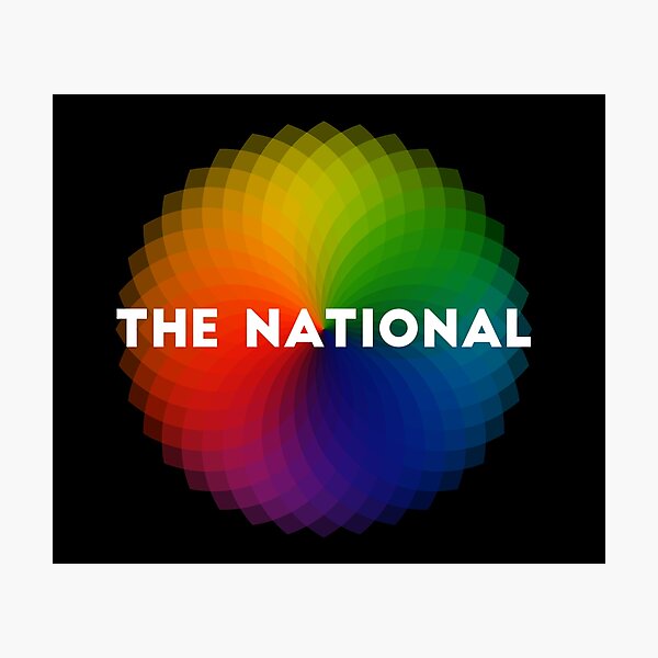 "The National Band Logo Colour Wheel" Photographic Print by TheN ...