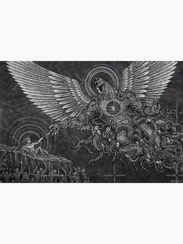 "Godfield, The Creator" Poster for Sale by artmango | Redbubble