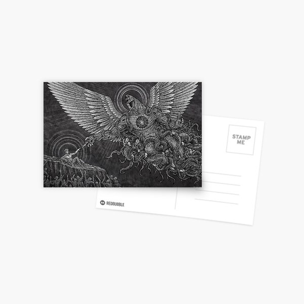 "Godfield, The Creator" Postcard by artmango | Redbubble