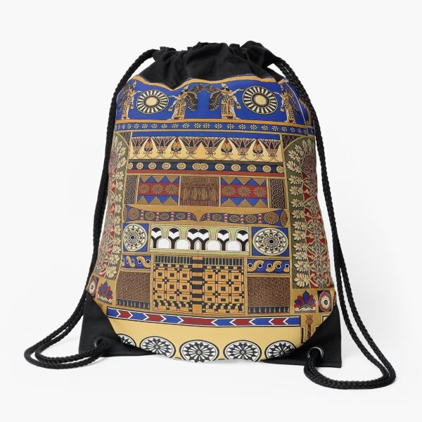 "Ancient Assyrian Art" Drawstring Bag for Sale by doniainart | Redbubble