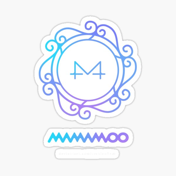 "Mamamoo Logo" Sticker for Sale by luki501 | Redbubble