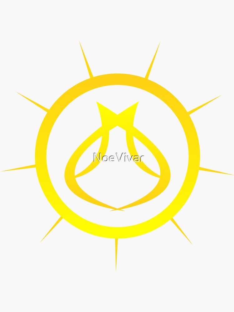 "Sun Emblem" Sticker for Sale by NoeVivar | Redbubble